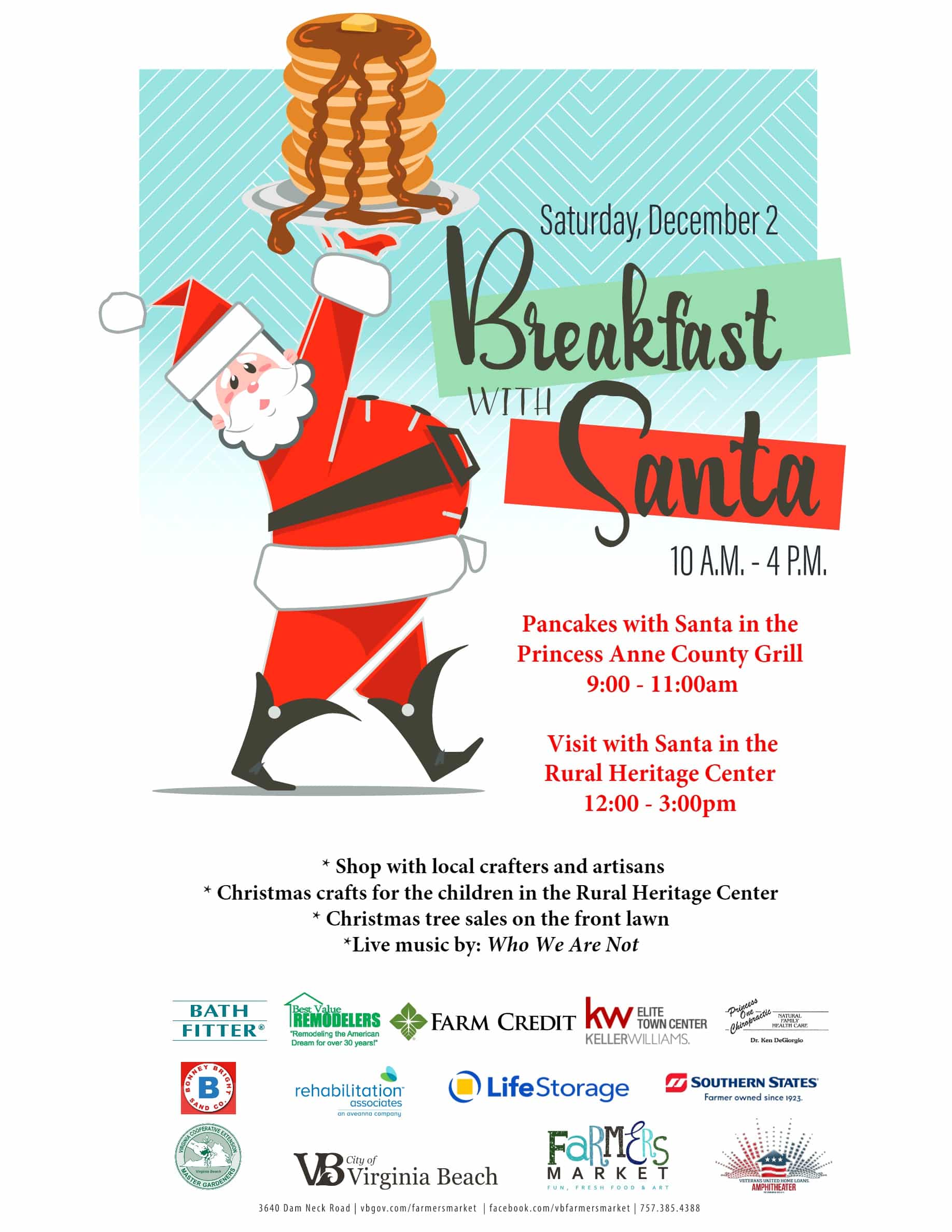 Breakfast with Santa Event - Virginia Beach, VA