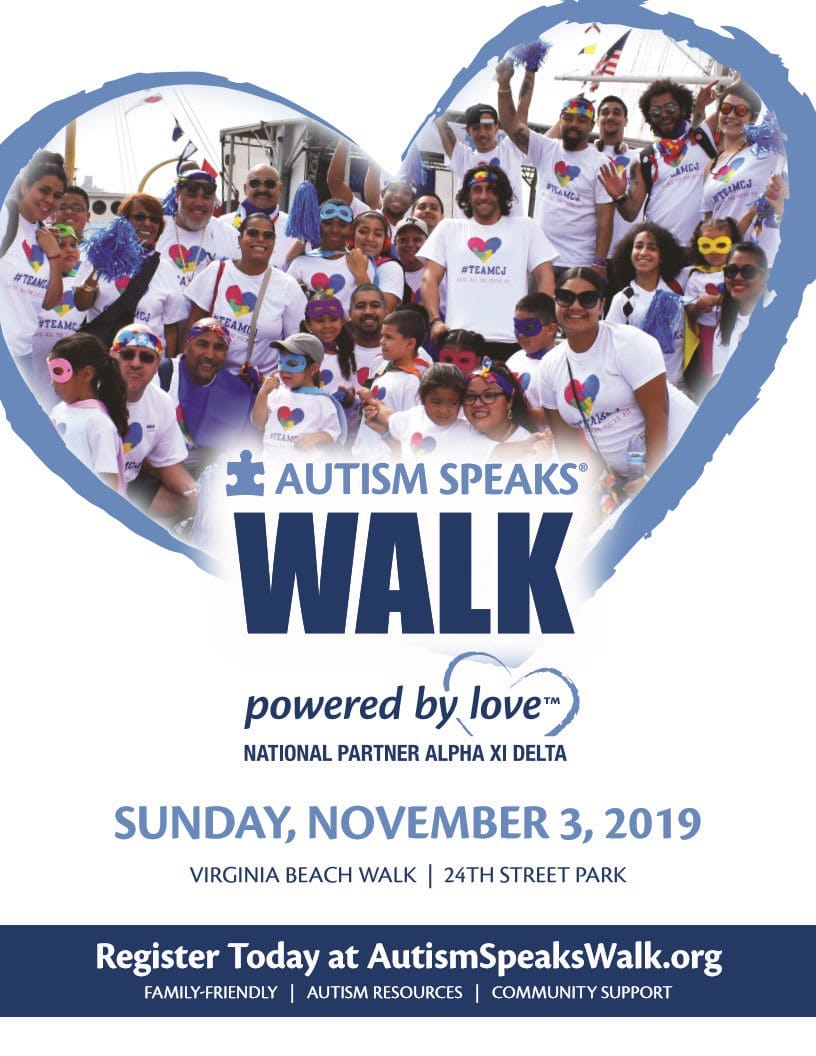 Virginia Beach Autism Speaks Walk Event - Virginia Beach, VA