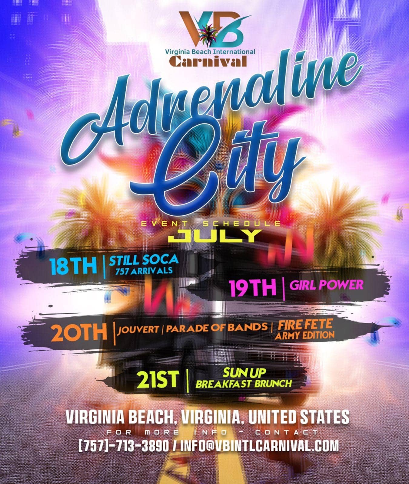 Virginia Beach International Carnival Event - Virginia Beach, VA